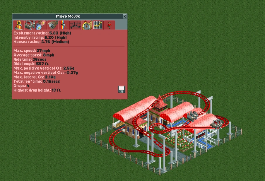 Made a micro coaster | Fandom