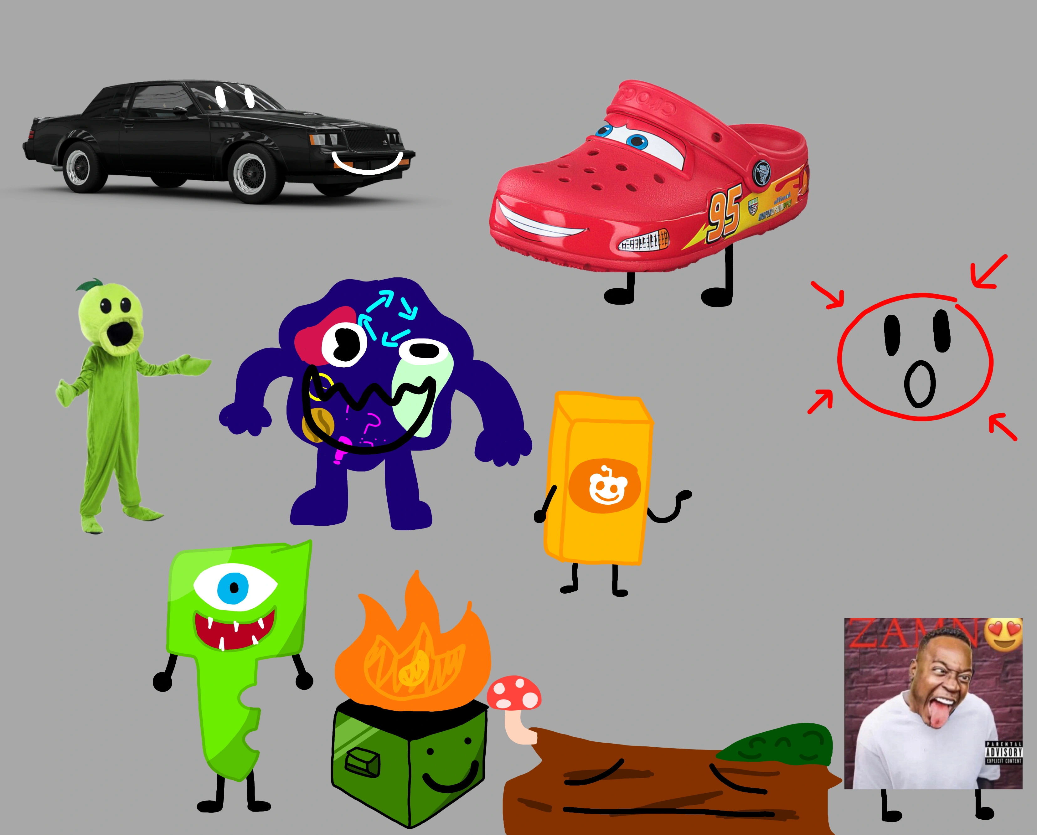 My amazing object show cast🤣 | Fandom