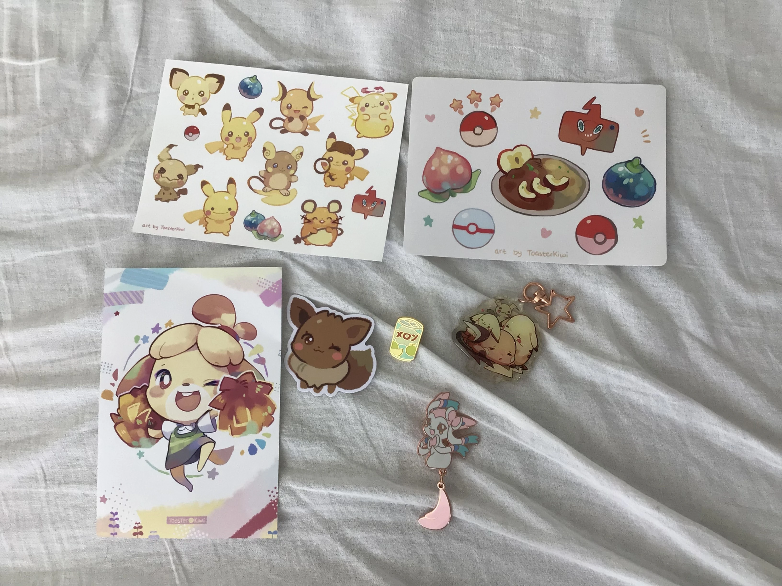 My Pokemon merch from Etsy finally arrived! | Fandom