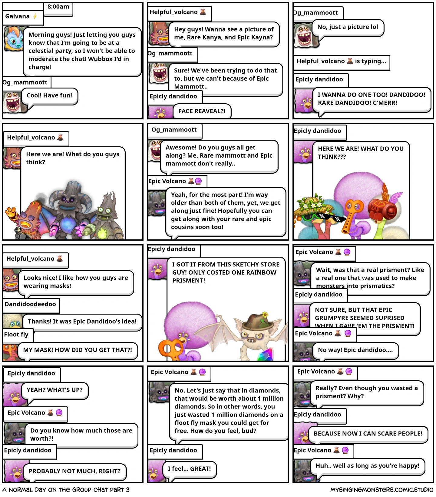 A normal day on the group chat part 3 | Fandom