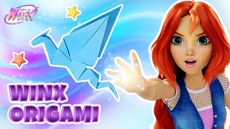 Winx Club DIY | Create your own FAIRY ORIGAMI 🧚‍♀️ Craft Magic | Fandom