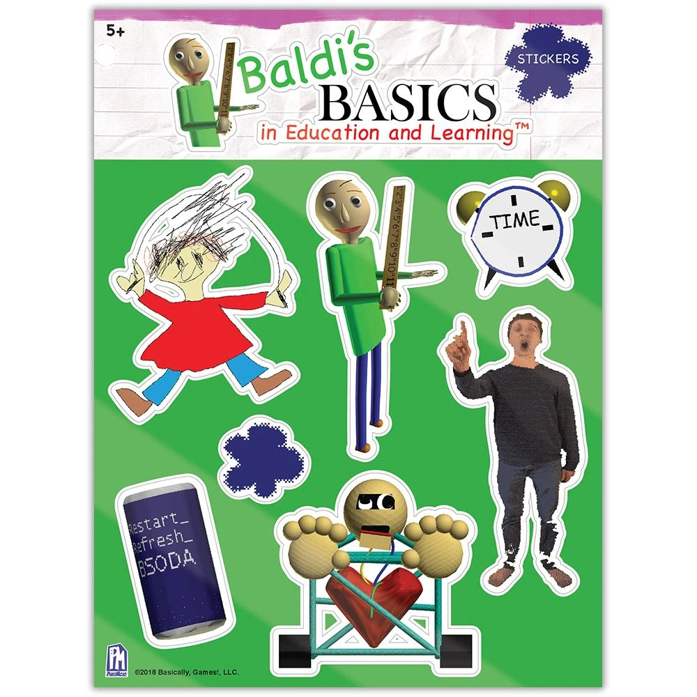Baldi Stickers | Fandom