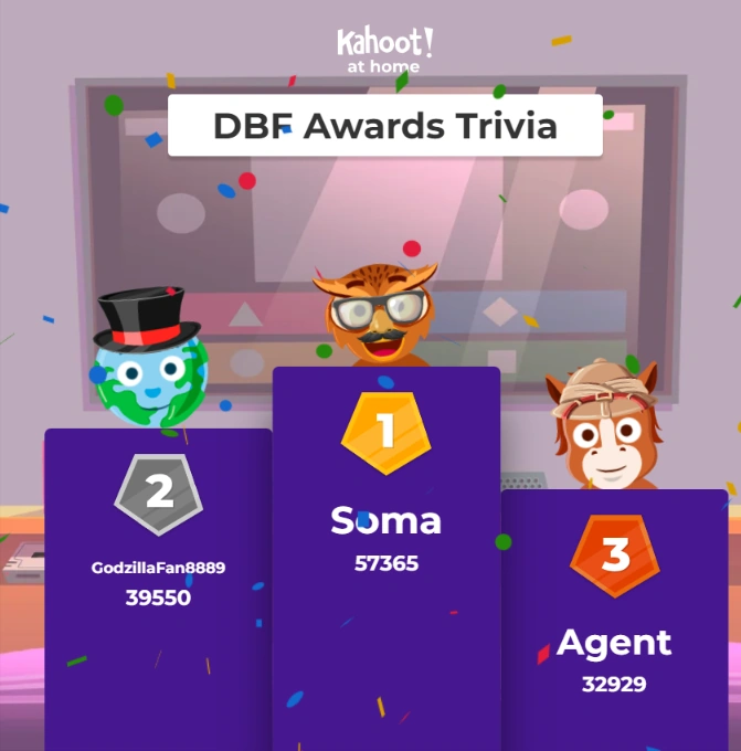 DBF Trivia Stream Results | Fandom