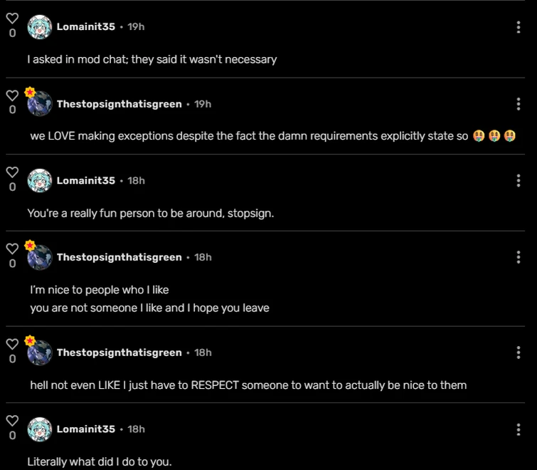 StopSign got fandom blocked | Fandom