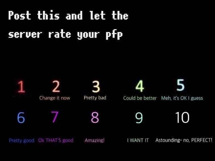 Rate it and I need PFP ideas by the way | Fandom