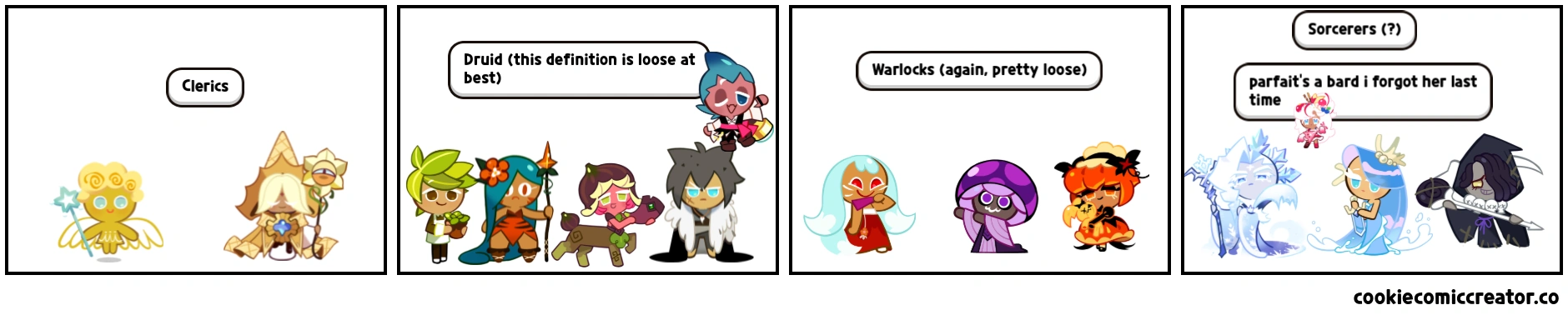 Sorting Cookies by DnD class, part 3 | Fandom