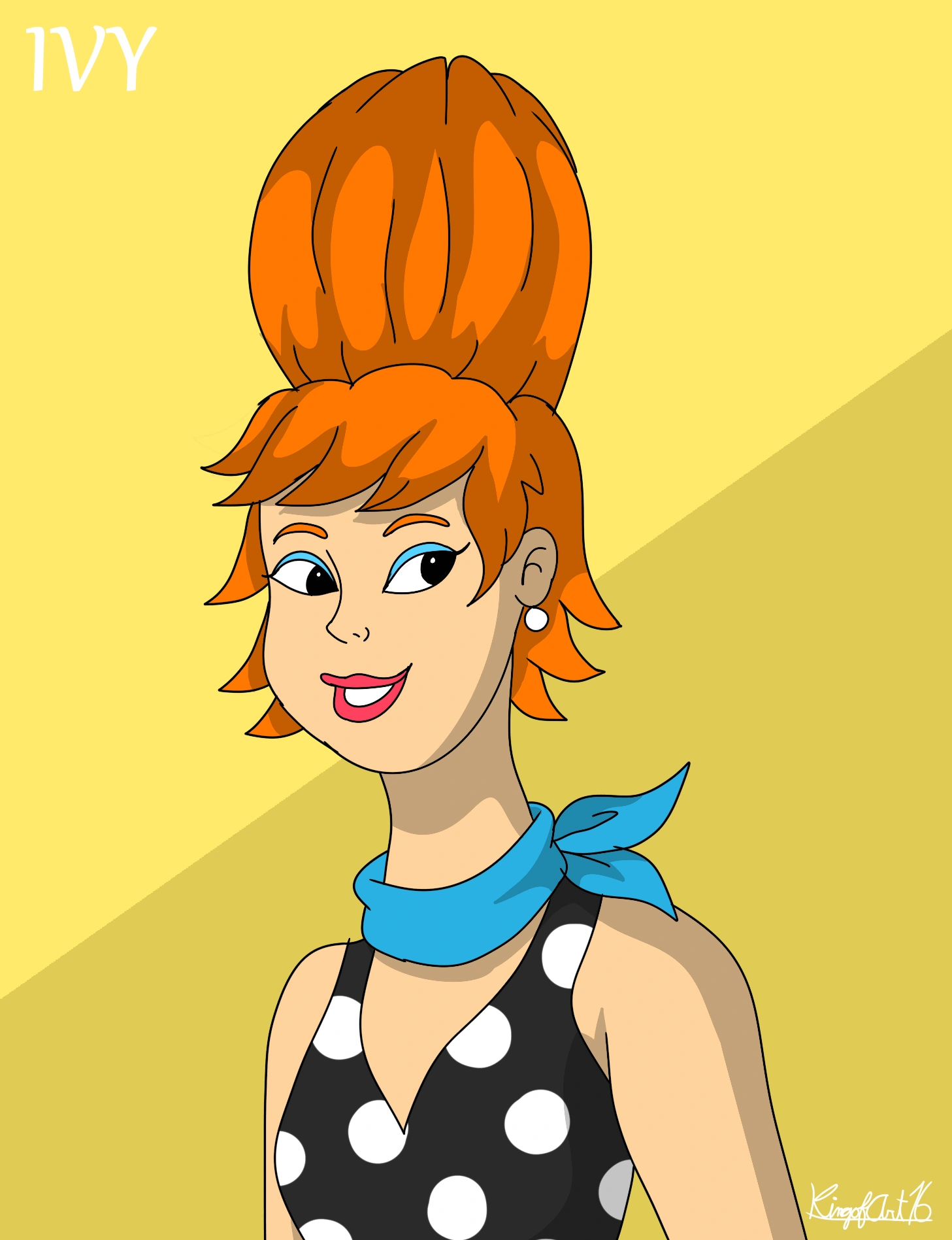 How does my version of Ivy look? I already added into her fanart ...