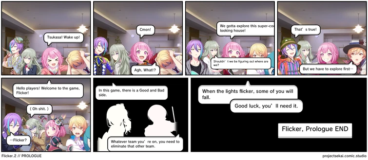 With the remaining time I have left, here is the first flicker comic! | Fandom