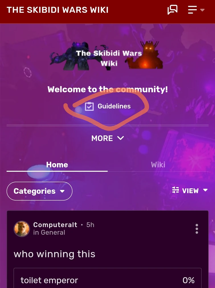 New rules + The Skibidi Wars news | Fandom