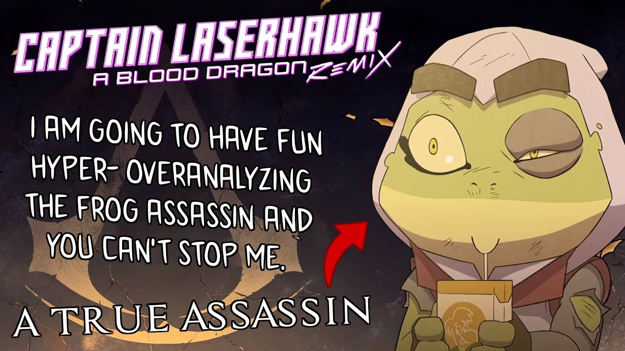 Bullfrog: A True Assassin - Captain Lazerhawk: A Blood Dragon Remix ...