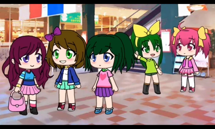 I found a reference to Pretty Cure in another magic girl series made in gacha life | Fandom