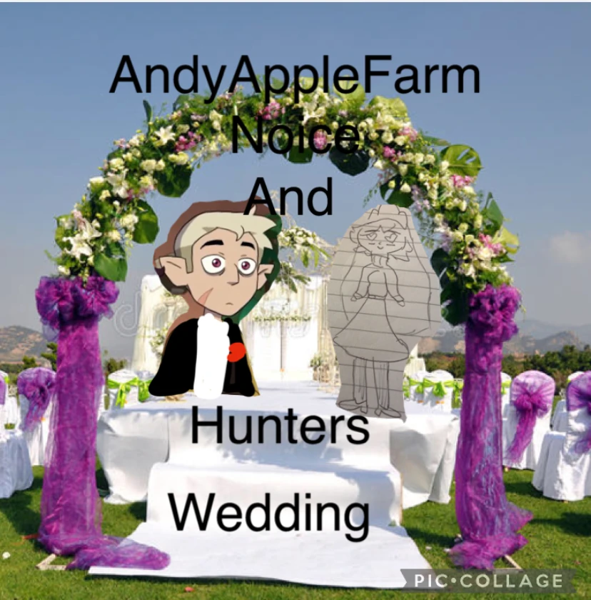 Me and hunter’s wedding! | Fandom
