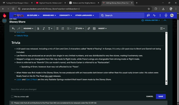 Discuss Everything About Pixar Cars Wiki | Fandom