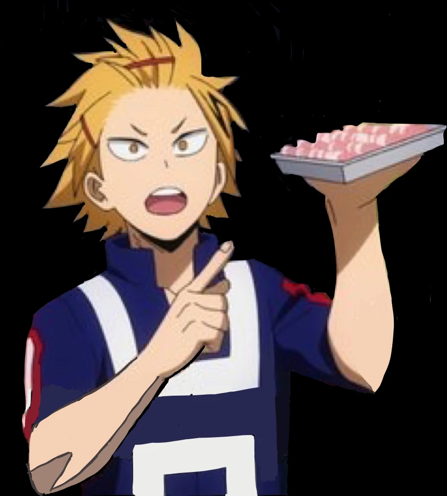 I thought Denki’s hairstyle needed more hype so I edited it the best I ...