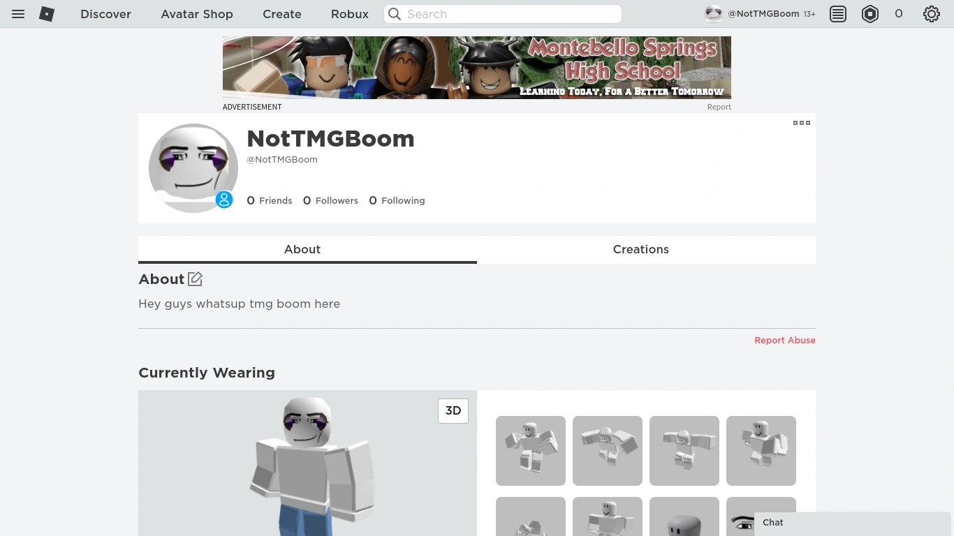 I now have the rarest roblox account you can't stop me ...