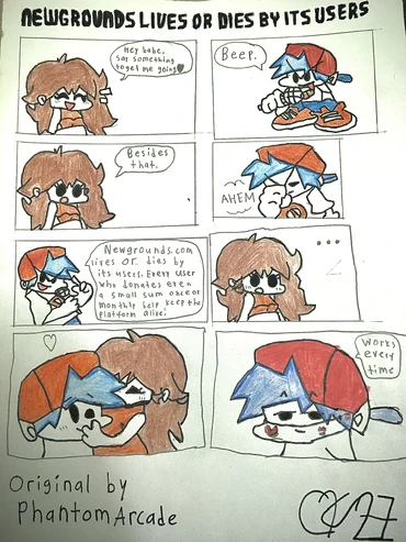 First FNF Artwork VS Most Recent FNF Artwork (PLEASE DON'T MAKE THIS A ...