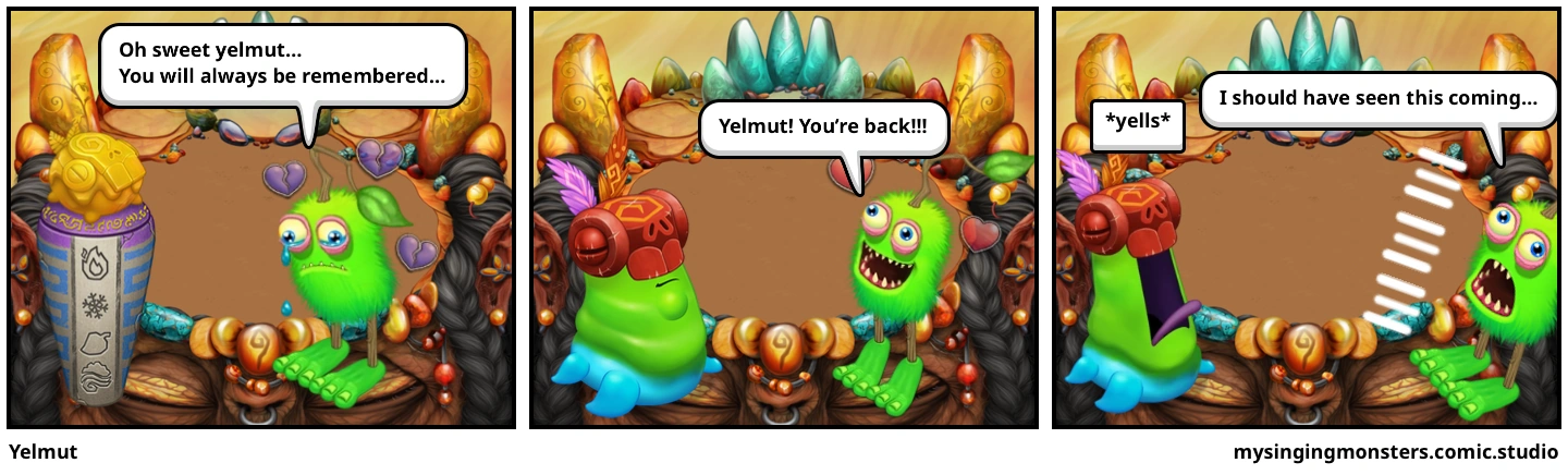 Yelmut’s back! (Comic) | Fandom
