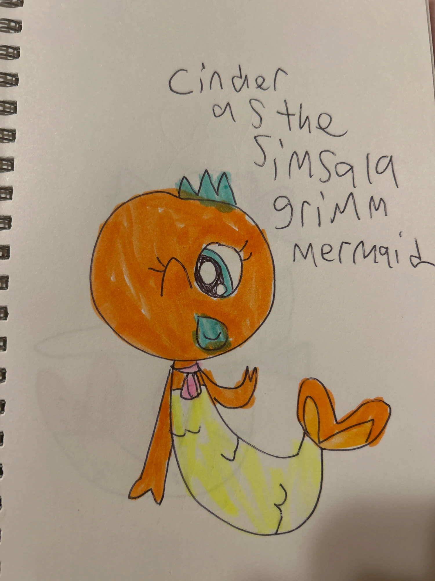 Cinder as the simsala Grimm mermaid | Fandom
