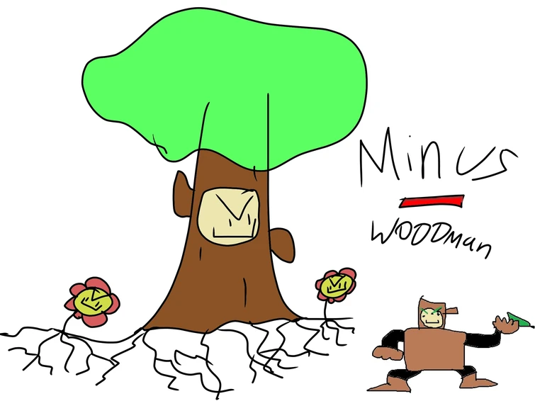 All the wood man drawings I’ve done so far. I think wood man and my oc ...