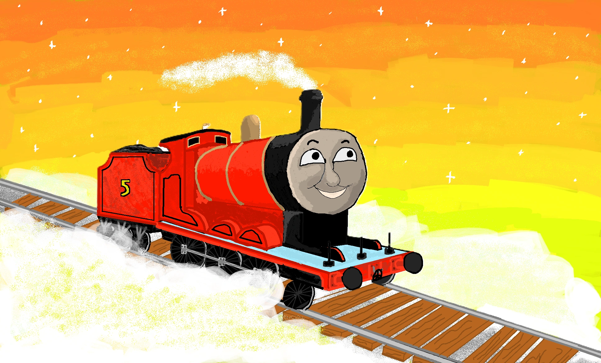 HERE'S JAMES! (Drawn in MS Paint) | Fandom