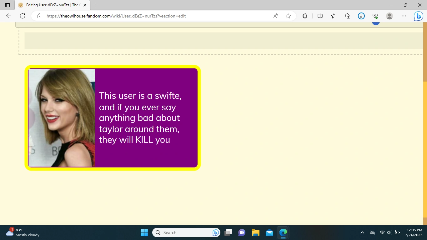 swiftie userbox for swifties | Fandom