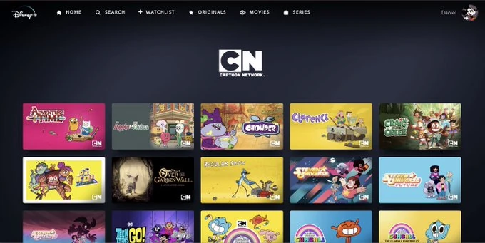 Okay, NOW I see Cartoon Network shows on Disney+, and... it's insane ...