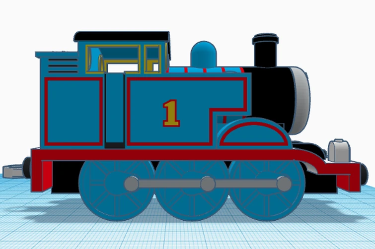 So I just made an "Accurate" Plarail Thomas on TinkerCad, What Do You ...