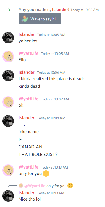Thanks Wyatt lol | Fandom