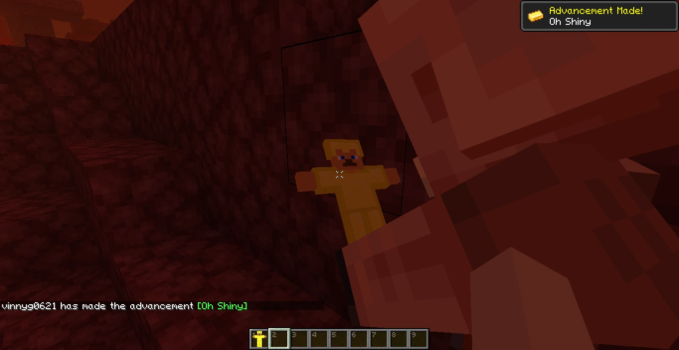 I also made a "Golden Steve item" that attracts piglins. check out my ...