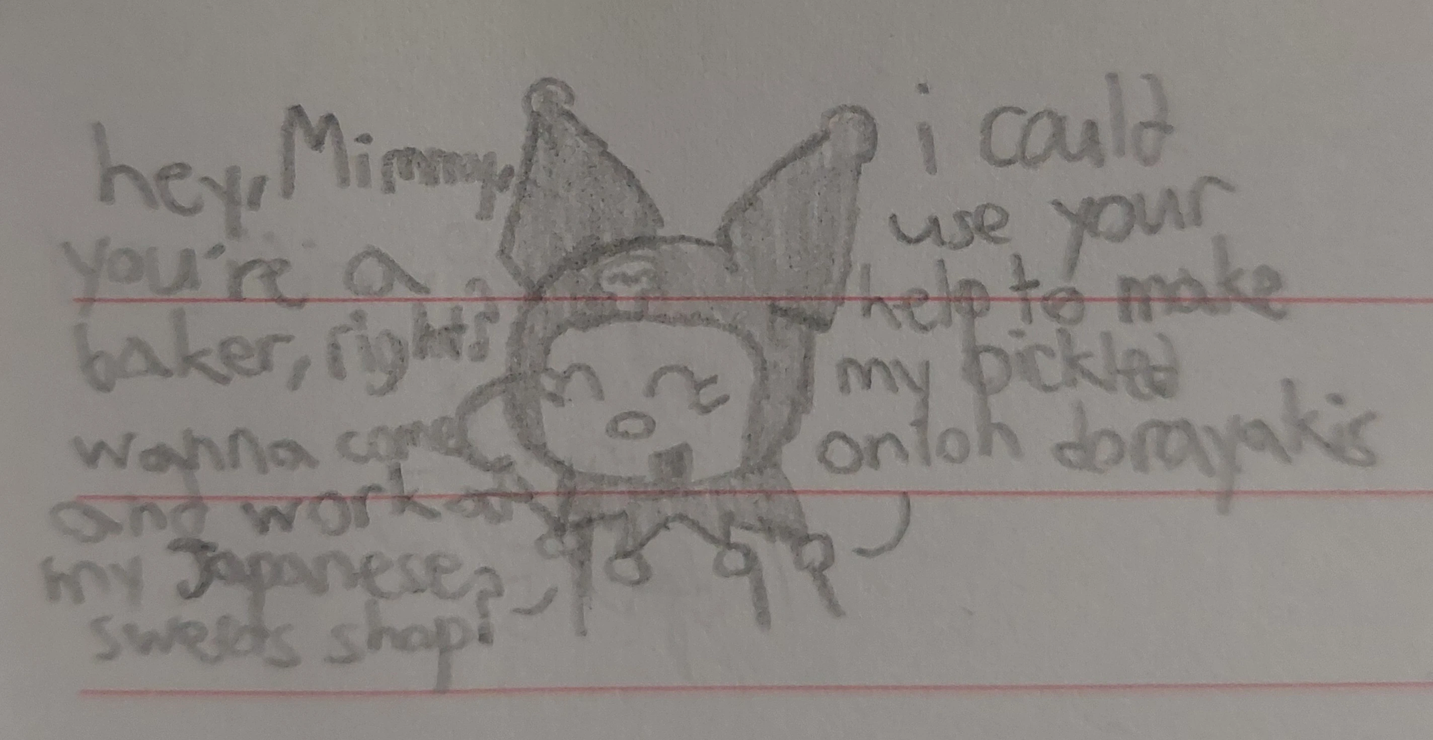 Mimmy & Kuromi - Baking Question | Fandom