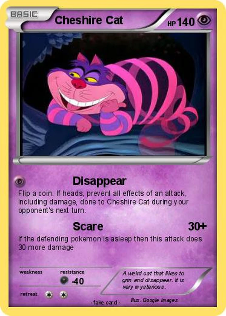 Pokemon Card: Cheshire Cat | Fandom