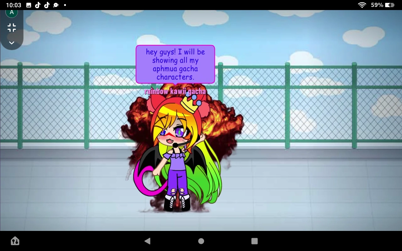 Showing you all my aphmua character with a mini skit! One is a custom ...