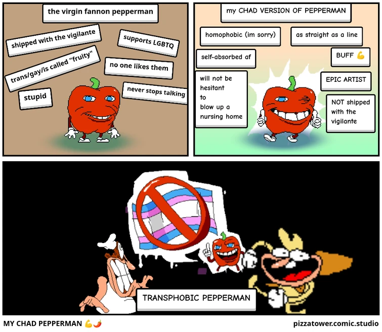 COMICS(mostly pepperman[SLIGHTLY OFFENSIVE]) | Fandom