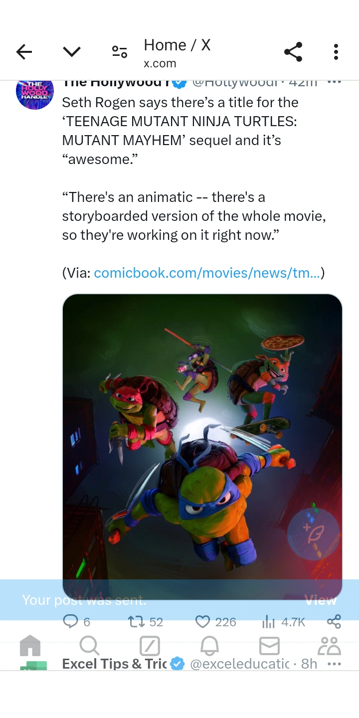 TMNT mutant mayhem sequel news | Fandom