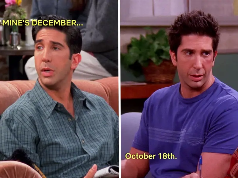 Ross' Birthday Inconsistencies | Fandom