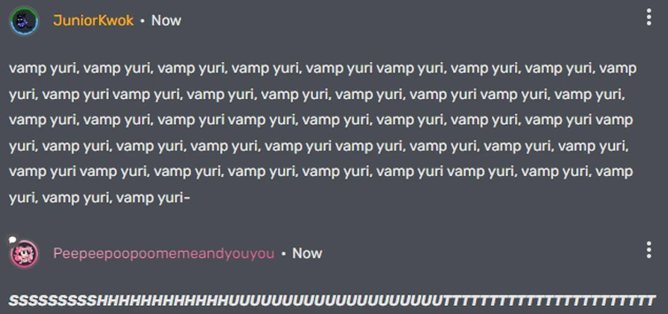 VAMP X VAMP IS NOT REAL. IT IS A TOXIC SHIP AND SHOULD NOT BE CANON ...