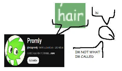 promly calling flower petals "hair" | Fandom