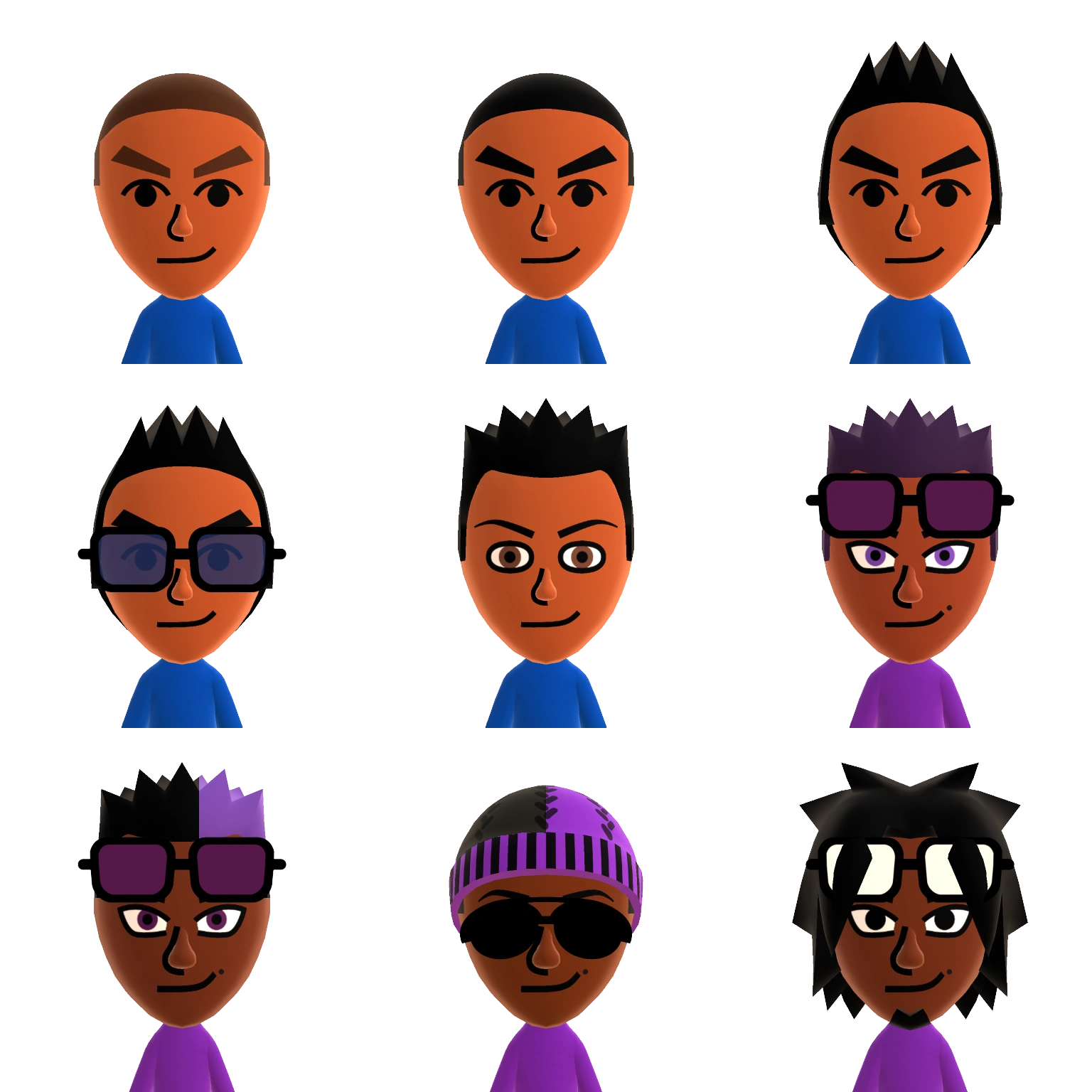 Evolution of my personal mii | Fandom