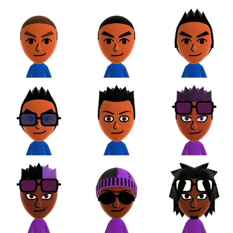Evolution of my personal mii | Fandom