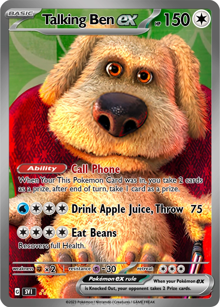 Talking Ben card cuz yes | Fandom