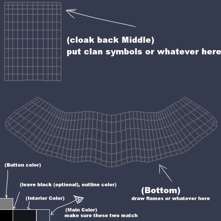 Customization Cloak Template! (Feature coming soon) | Fandom