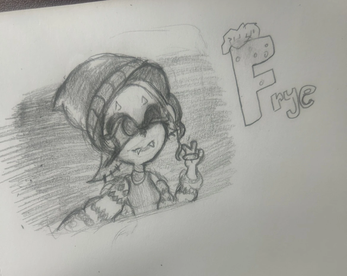 Inky was bored and so she drew Frye | Fandom