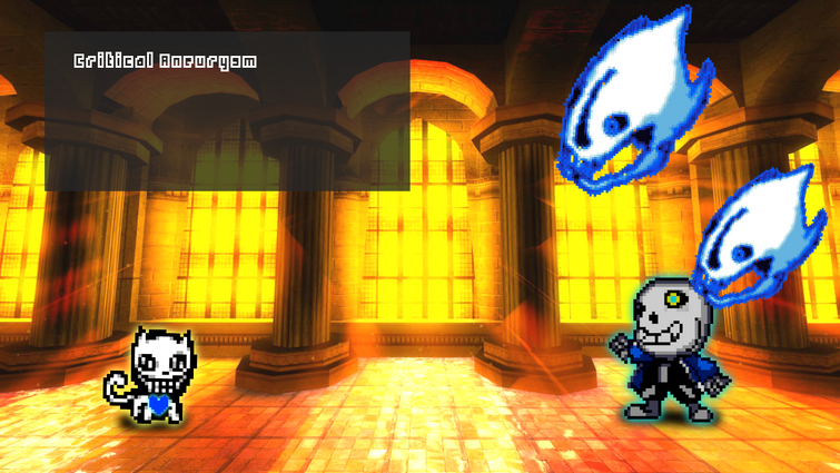 Karmic Judgement (Sans VS The Judge | Undertale VS OFF) [SPRITE ART ...