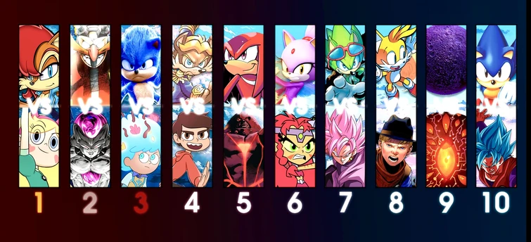 Top 10 Sonic Matchups | Fandom