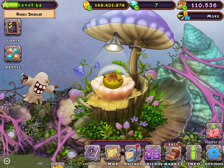 I finally got a rare entbrat on my mirror plant island so now the ...