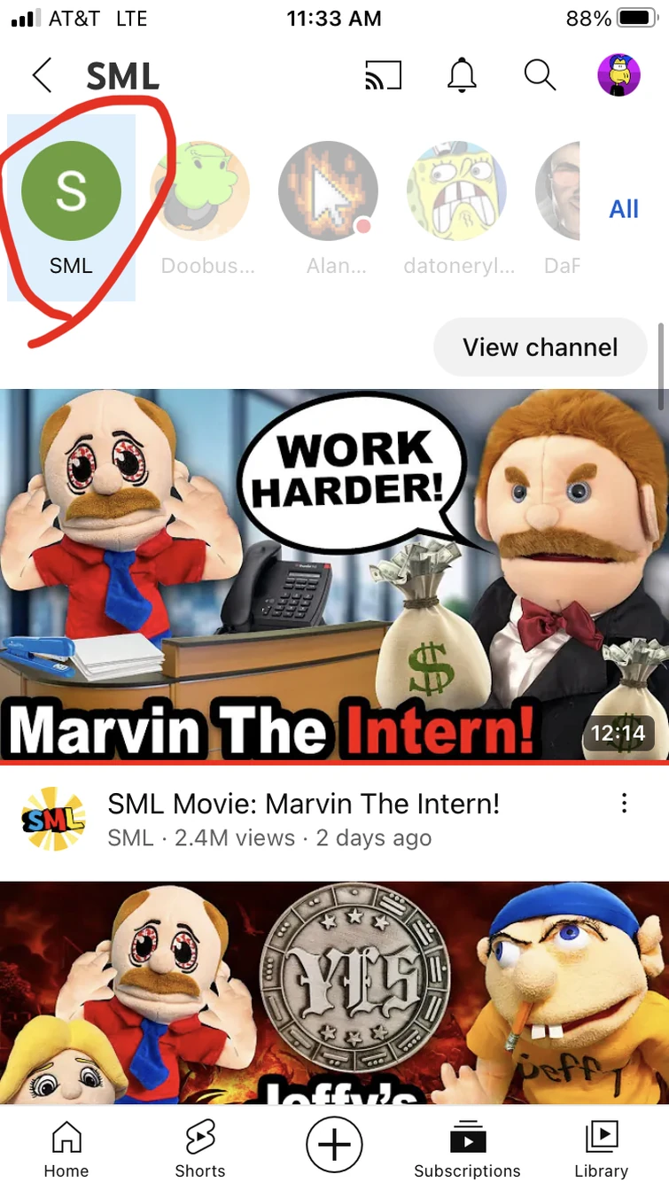 Tf happened to the channel pfp | Fandom