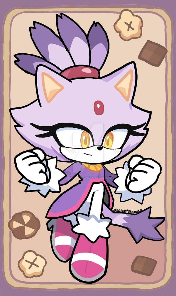 My Blaze the Cat drawing | Fandom