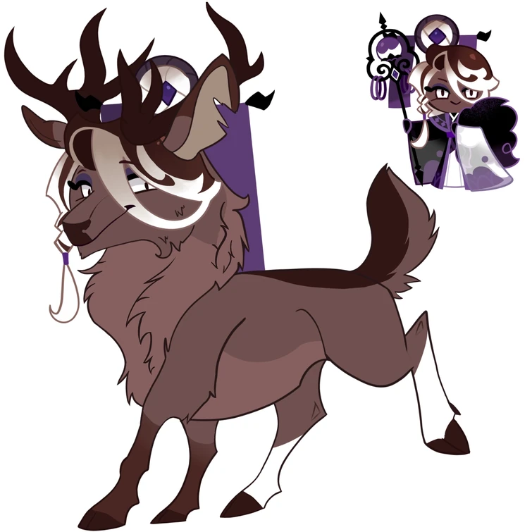 Affogato Cookie as a deer | Fandom