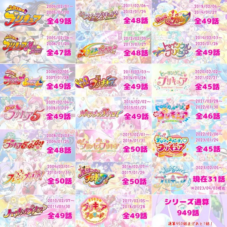 Episode 32 of HSPC is Episode 950 of All Pretty Cure Franchise seasons ...