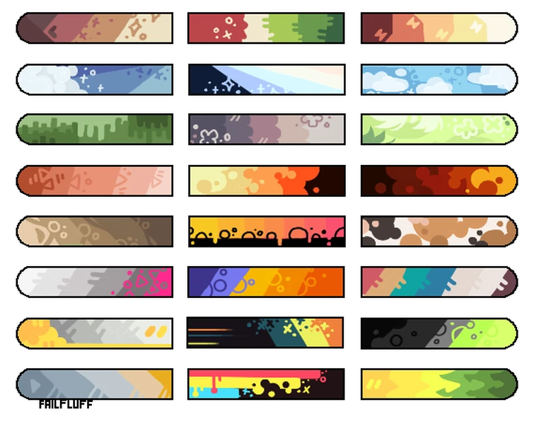 heya does anyone have those cool color pallates? | Fandom